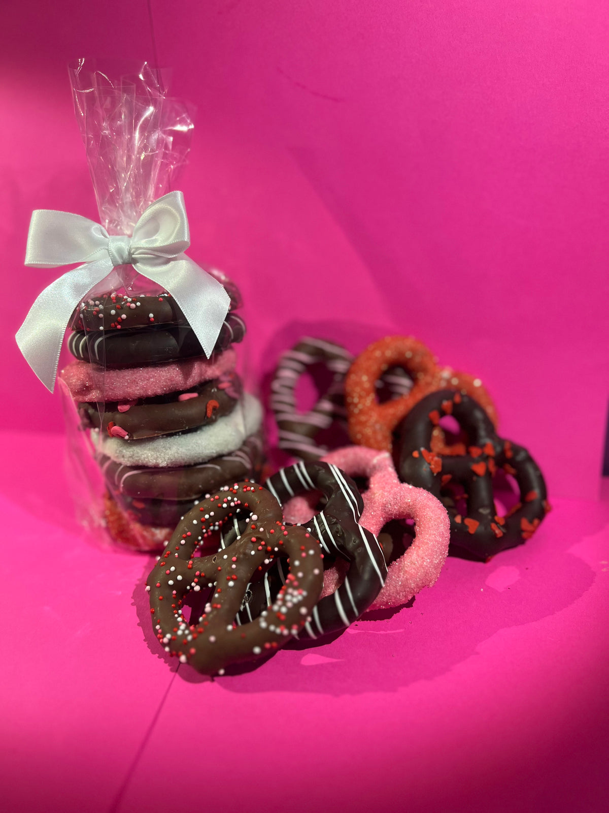 Valentine's Day Gourmet Chocolate Pretzel Stack – My Favorite Sweet ...