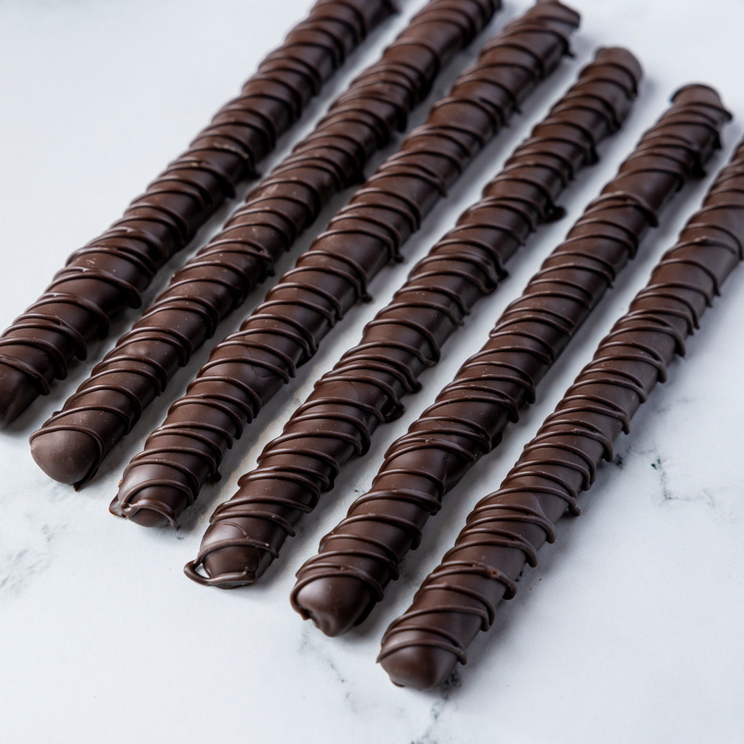 Dark Chocolate Pretzel Rod – My Favorite Sweet Shoppe Pittsburgh
