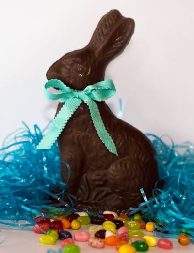 Giant Chocolate Easter Bunny Tall Milk Chocolate Bunny | See's Candies